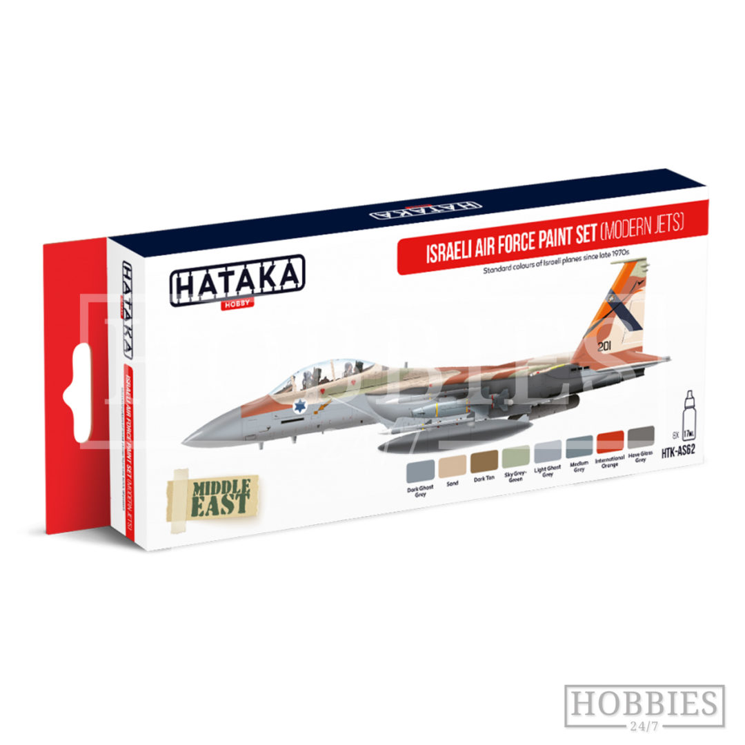 Israeli Air Force Modern Jets Hataka Modern Aviation Paint Set ...