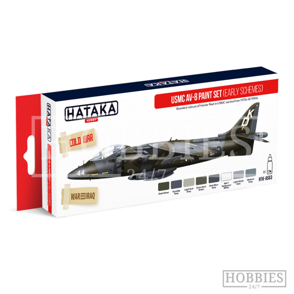USMC AV-8 Early Schemes Hataka Modern Aviation Paint Set - Hobbies247 ...