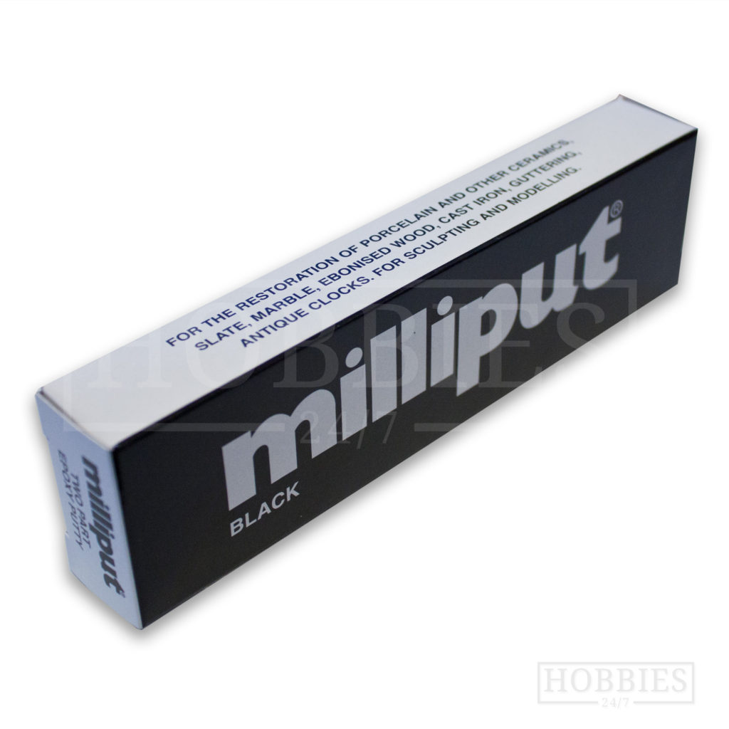 Milliput Black – 2-Part Epoxy Putty for Plastic & Metal Repair ...