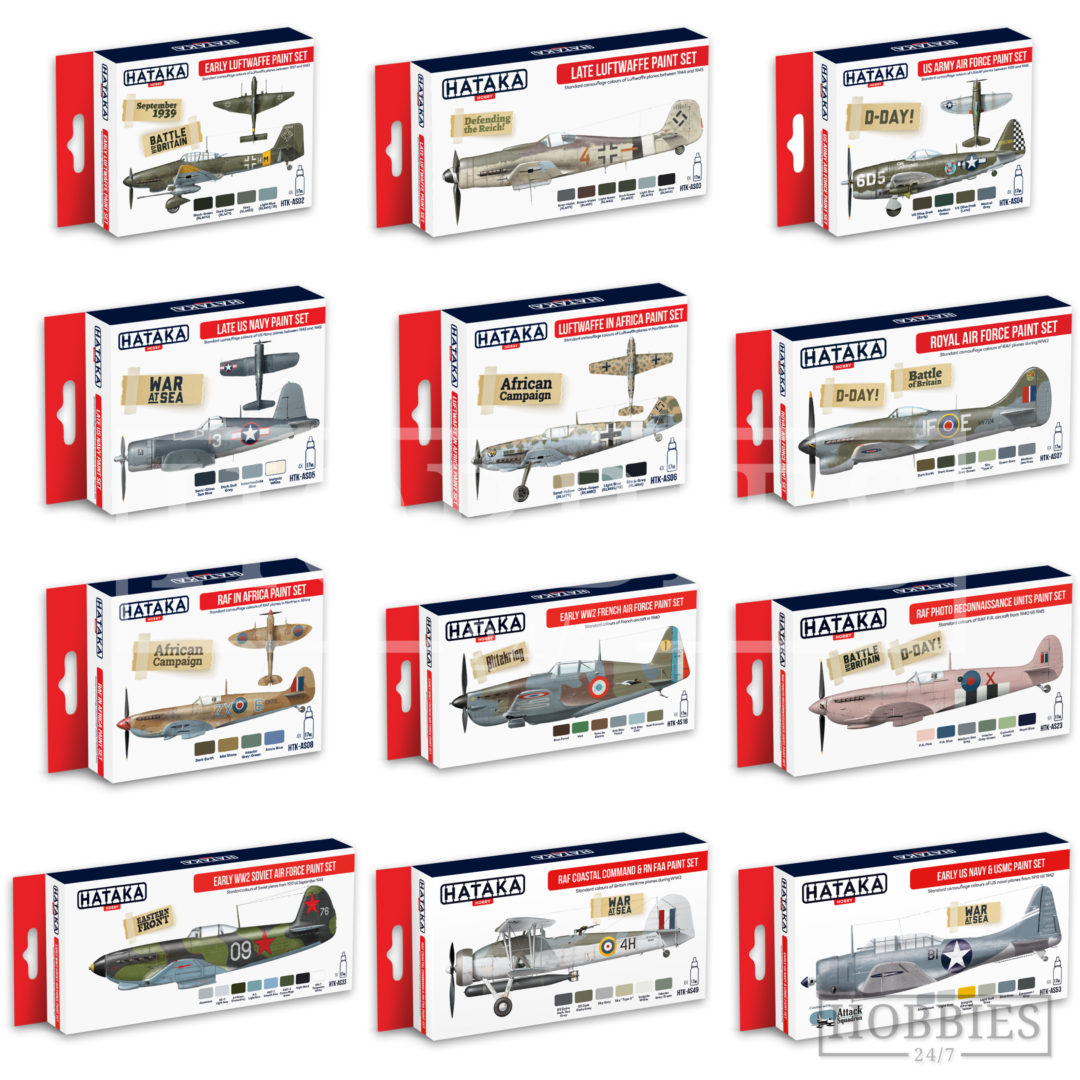 Model Paint Sets – Hataka Colours for Modellers - Hobbies247 Model Shop