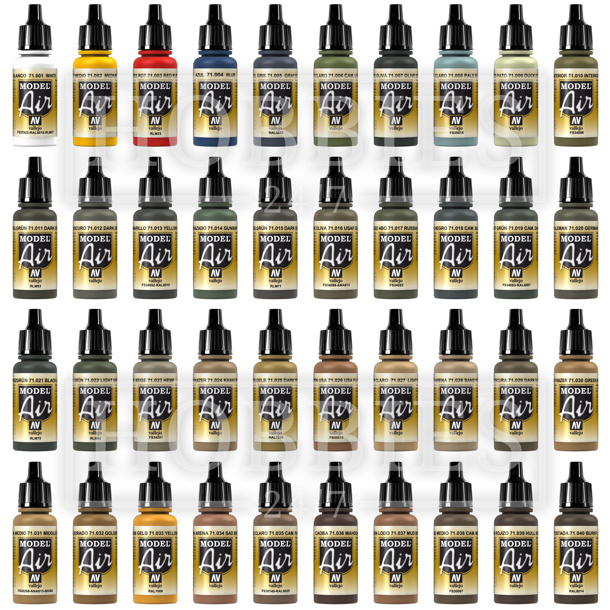 71.053 Vallejo Model Air - Dark Sea Grey - Hobbies247 Online Model Shop