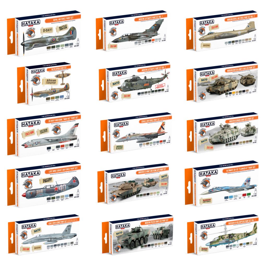 Model Paint Sets – Hataka Colours for Modellers - Hobbies247 Model Shop