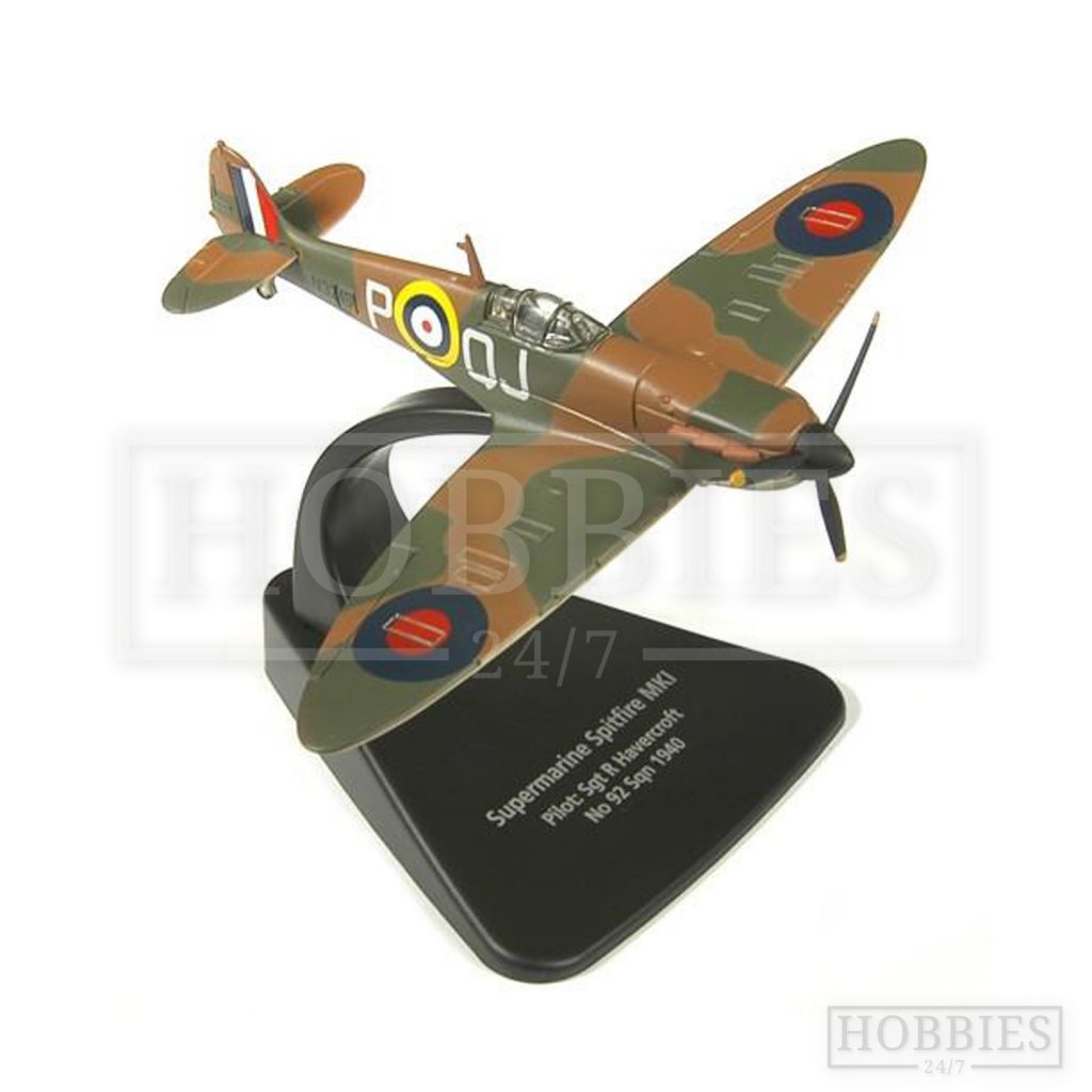 Oxford Aviation Supermarine Spitfire Mk1 Model Plane 1/72 - Hobbies247 ...
