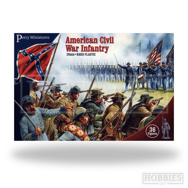 Perry Miniatures American Civil War Infantry 28mm Figures - Hobbies247 ...