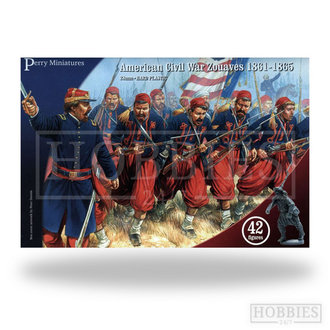 Perry Miniatures Zouaves 28mm Figures - Hobbies247 Model Shop