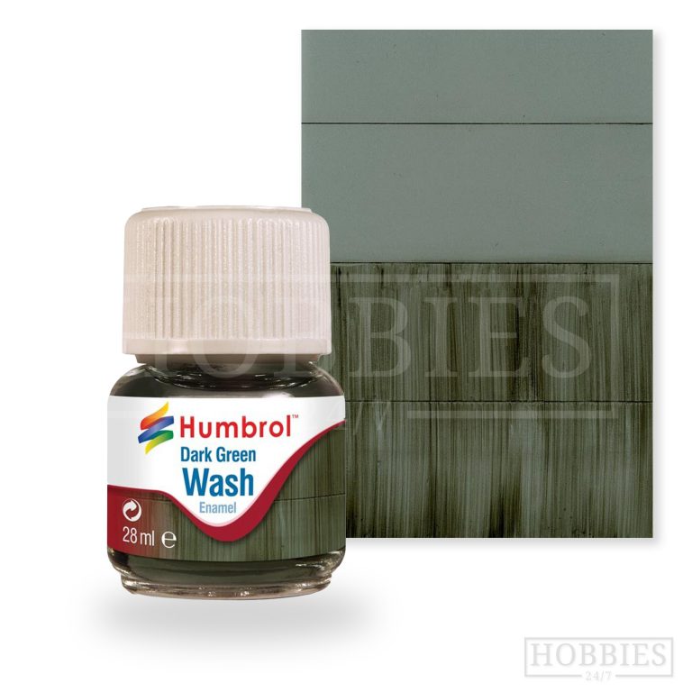 Humbrol Dark Green Enamel Wash Weathering Pigment - Hobbies247 Model Shop