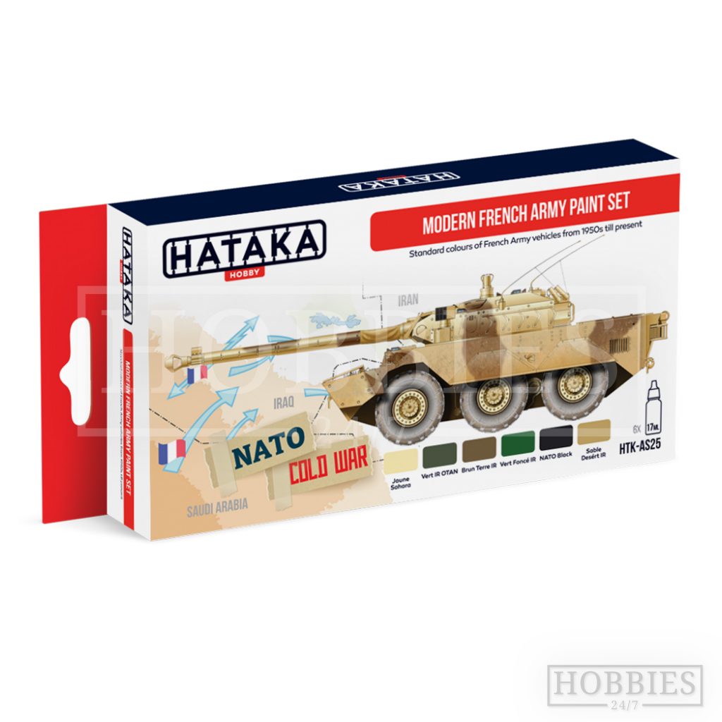 Hataka Modern French Paint Set - Hobbies247 Model Shop
