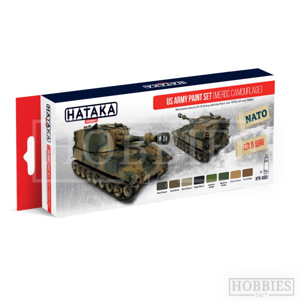 Hataka Us Army Paint Set - Hobbies247 Model Shop