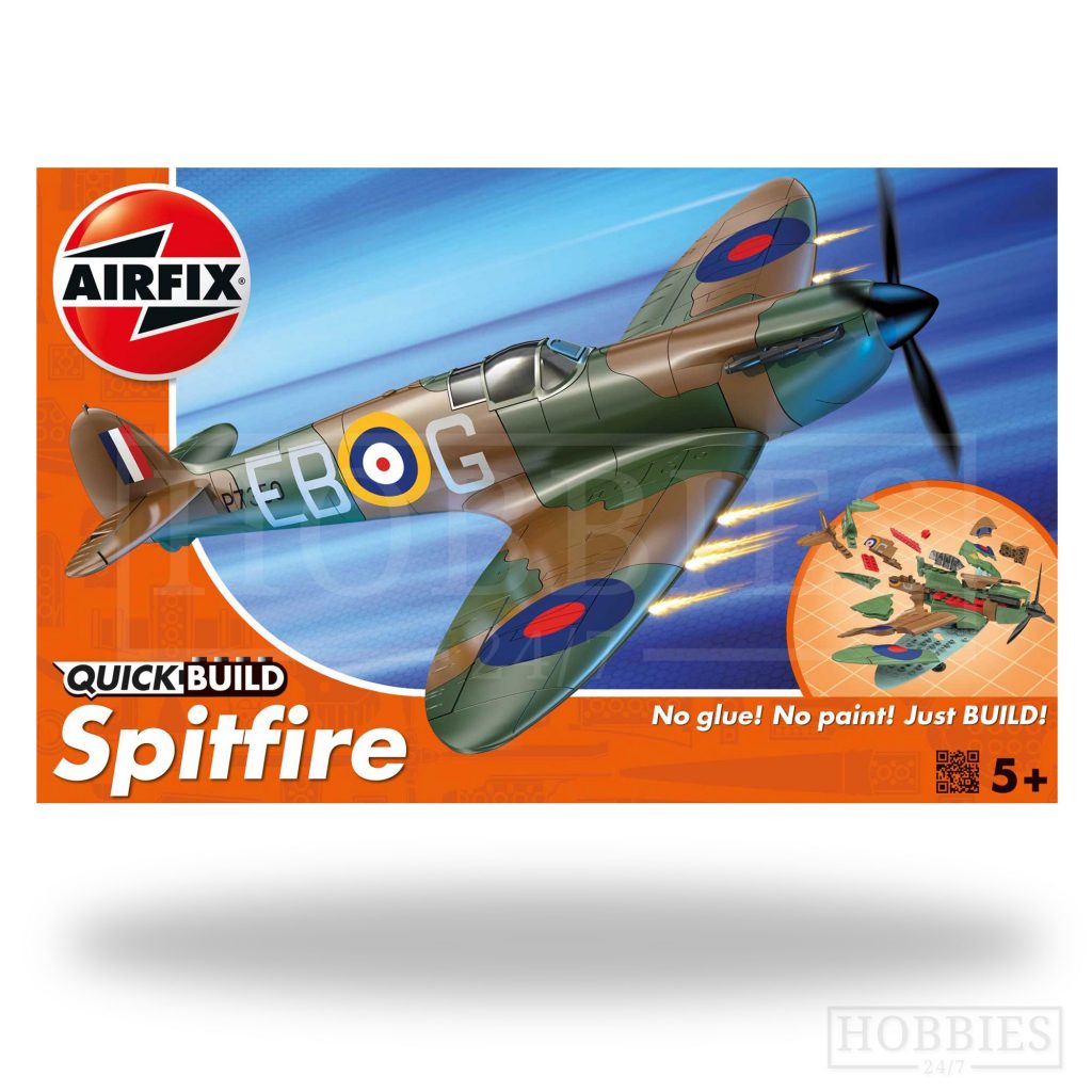Airfix Spirfire Quickbuild Easy Model - Hobbies247 Model Shop