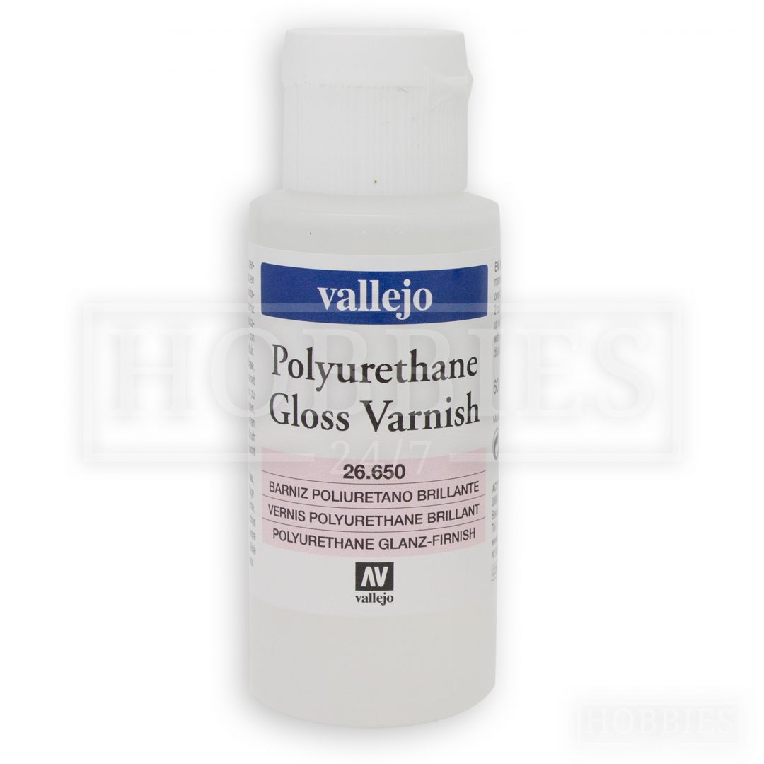 Vallejo Polyurethane Varnish Gloss 60ml - Hobbies247 Model Shop