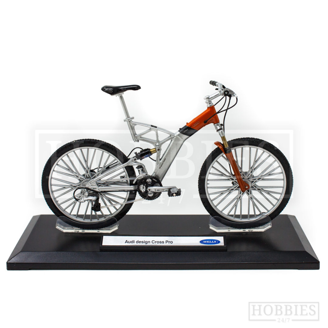 Welly Audi Design Cross Pro Bicycle 1/10 - Hobbies247 Model Shop
