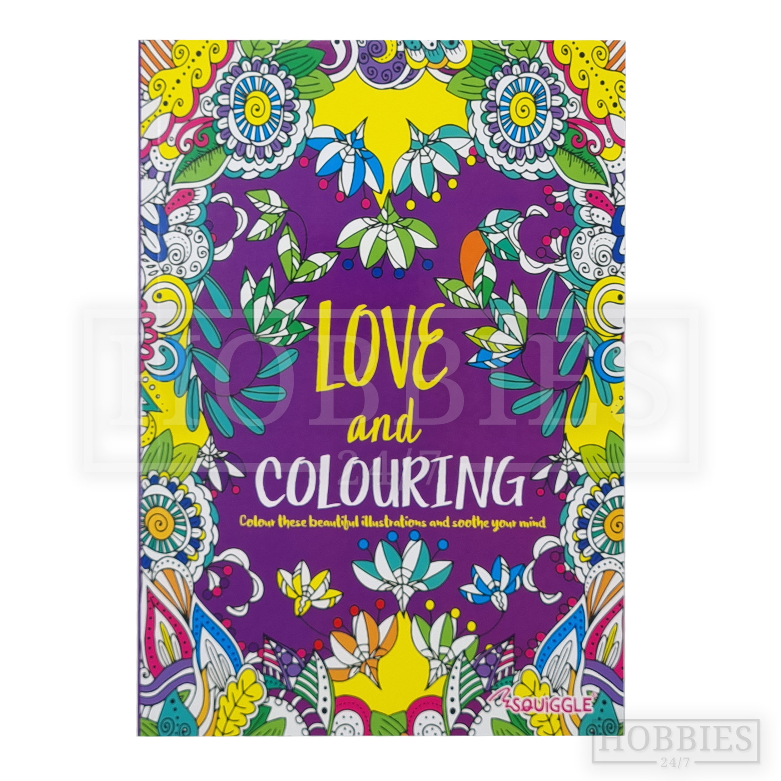 Adult Colouring Book Love Colouring Hobbies247 Online Model Shop
